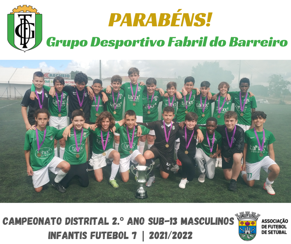 GD Fabril do Barreiro (Na rota dos nossos Campeões 2021/2022 ...
