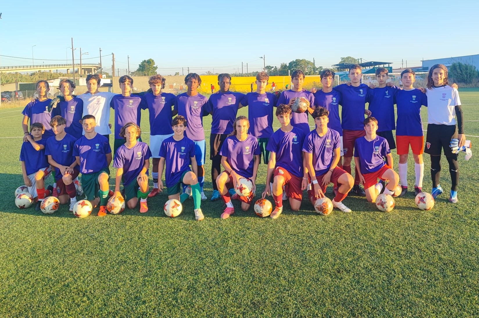 Seleção sub 14 concluiu jornada tripla | Associação de Futebol de Setúbal